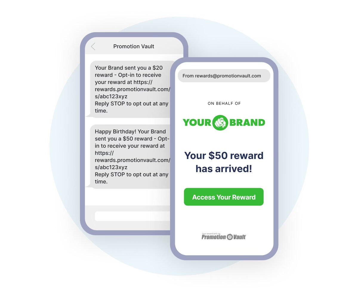 SMS Notifications - Promotion Vault